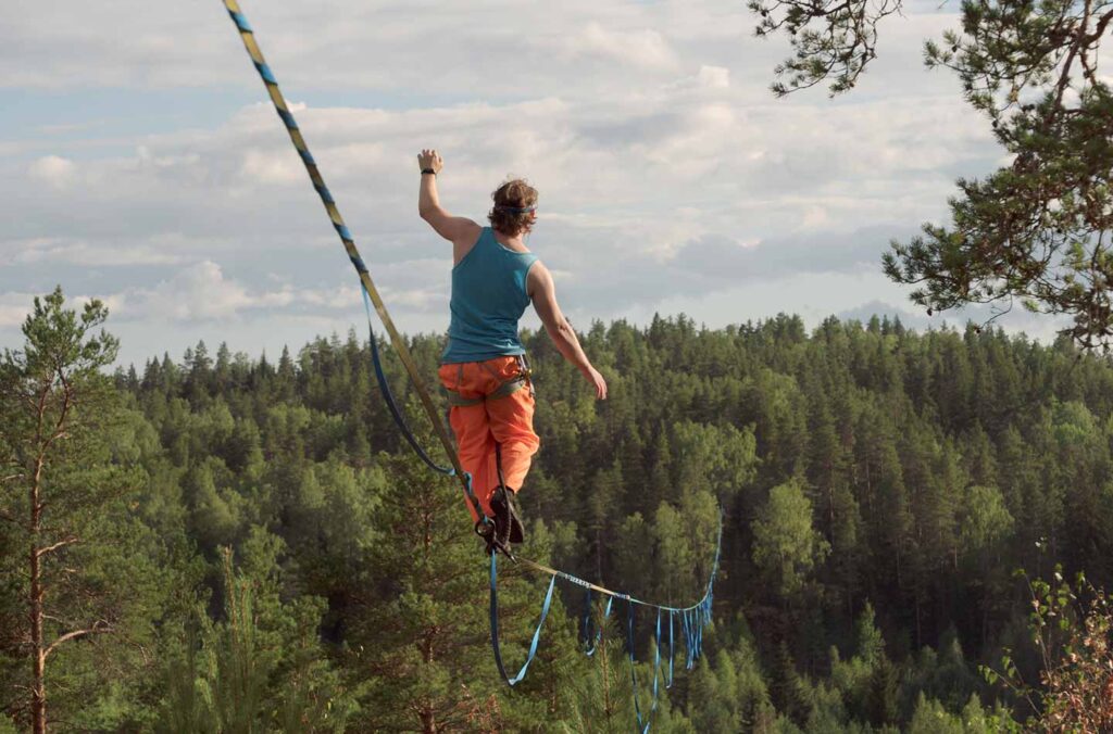 Was ist Slacklining und was ist Highlining? | Jochen Schweizer